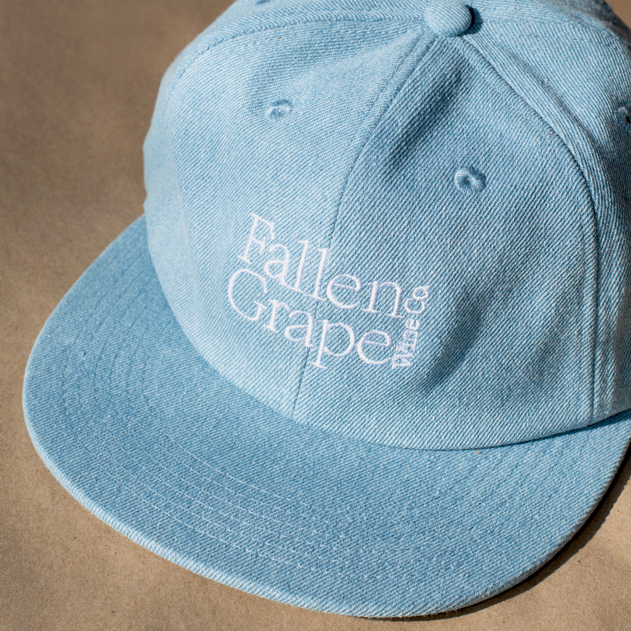 DENIM FALLEN GRAPE CAP – Fallen Grape